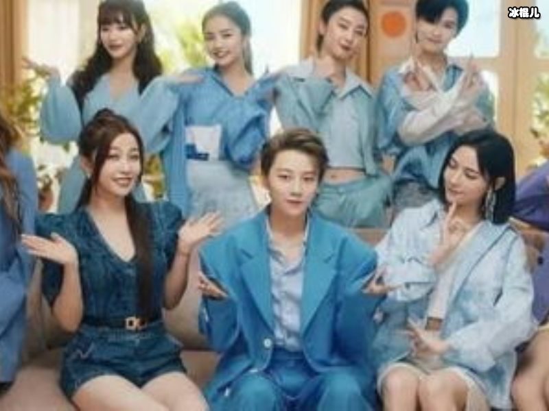 THE9台上台下差别大，没了滤镜的加持女团整灵气不足 - 明星 - 冰棍儿网